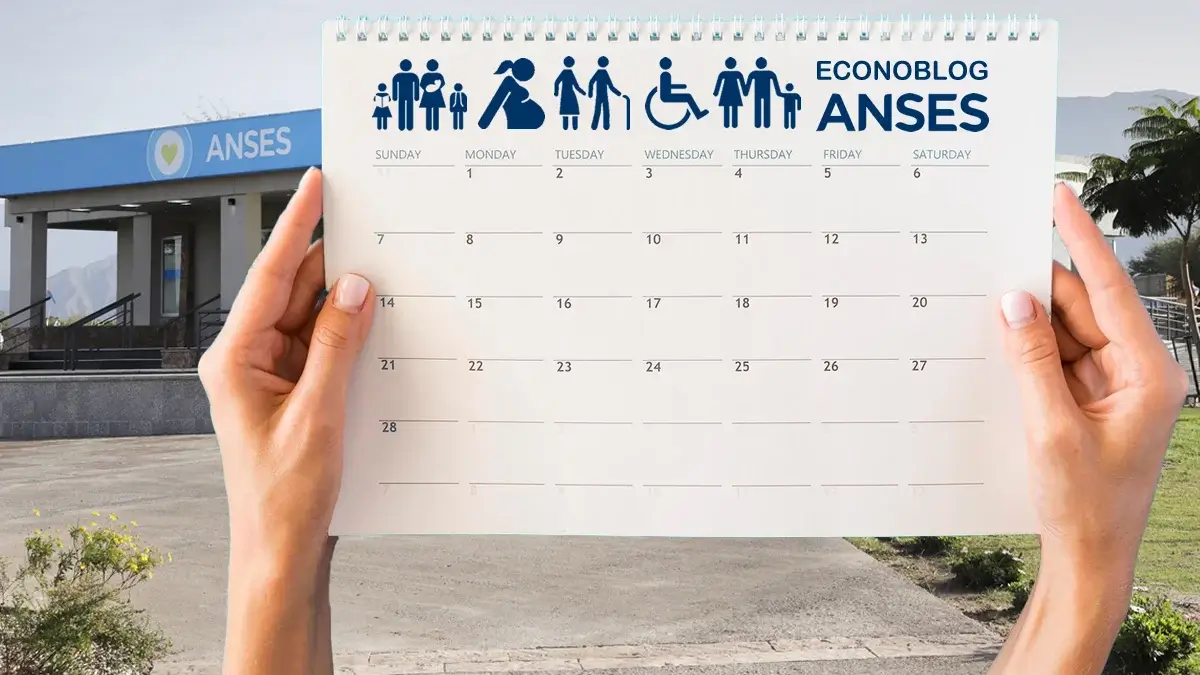 Completo calendario de pagos de Anses en abril de 2025